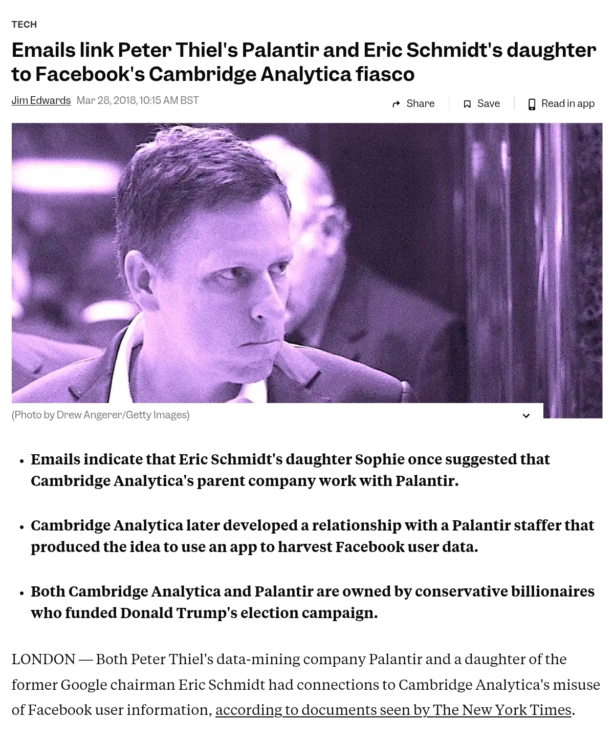 JD VANCE AKA JAMES HAMEL FUNDED BY PETER THEIL & GOOGLE CEO ERIC ...