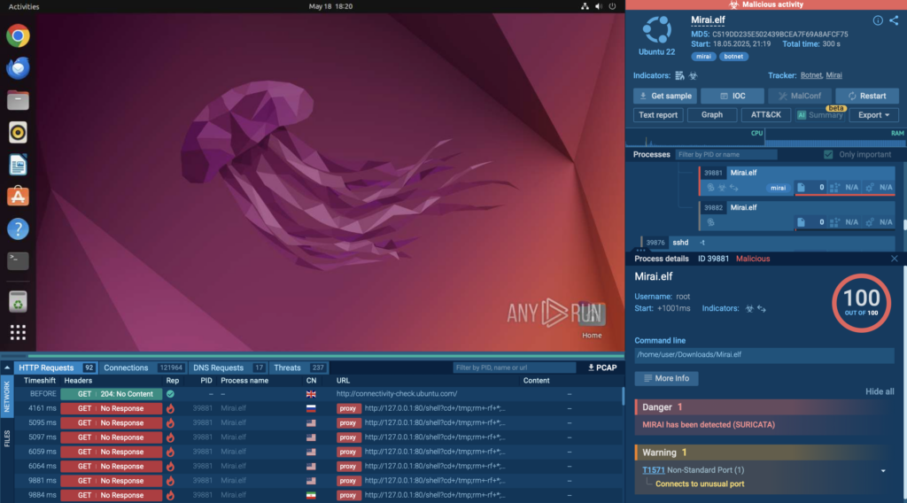 How to Analyze Node.js, Python, Android, and Linux Malware with ANY.RUN
