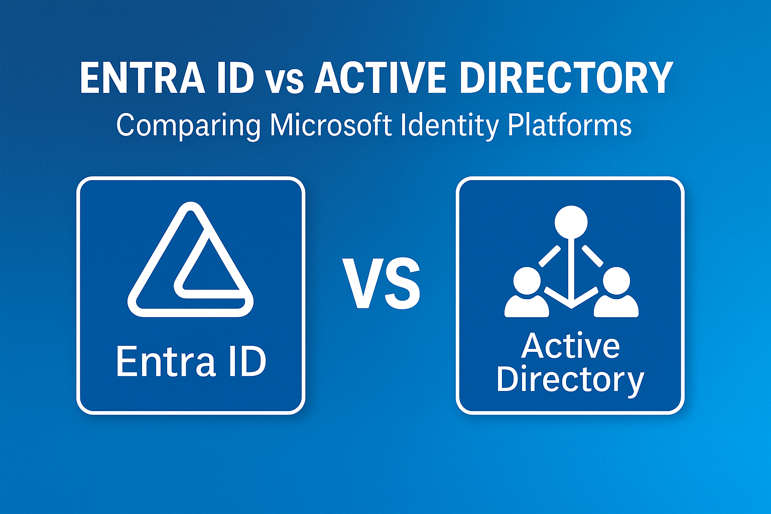 Entra ID vs Active Directory: Which Microsoft Identity Platform Is ...