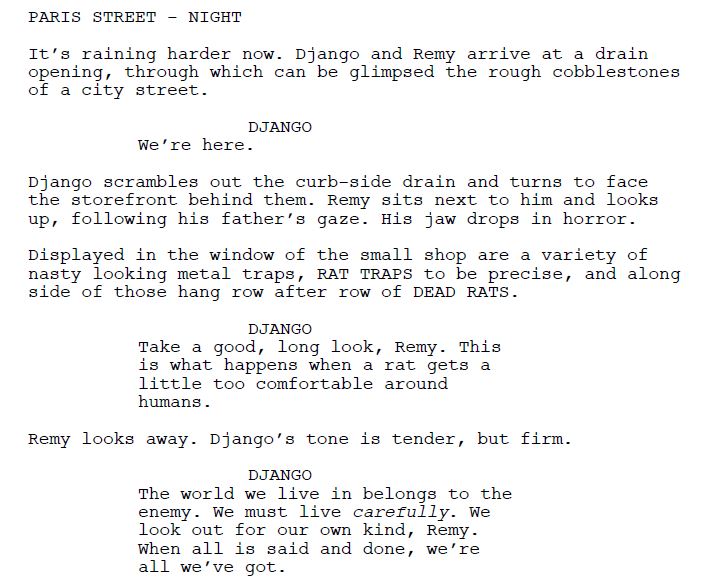 Ratatouille (2007) Script Review | #95 WGA 101 Greatest Scripts of the ...