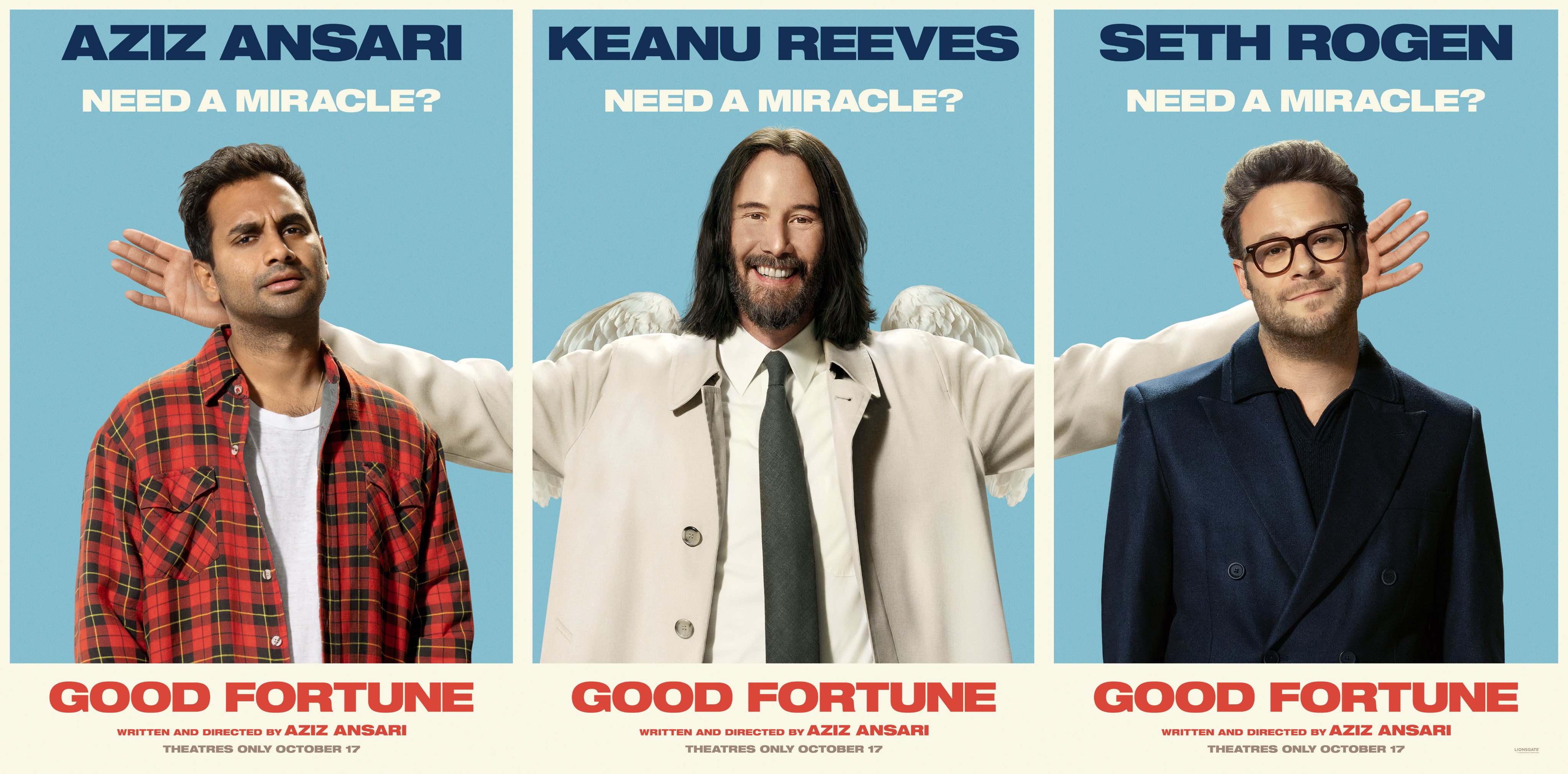 "Good Fortune" Trailer: Keanu Reeves Plays a Well-Meaning Angel in Aziz ...