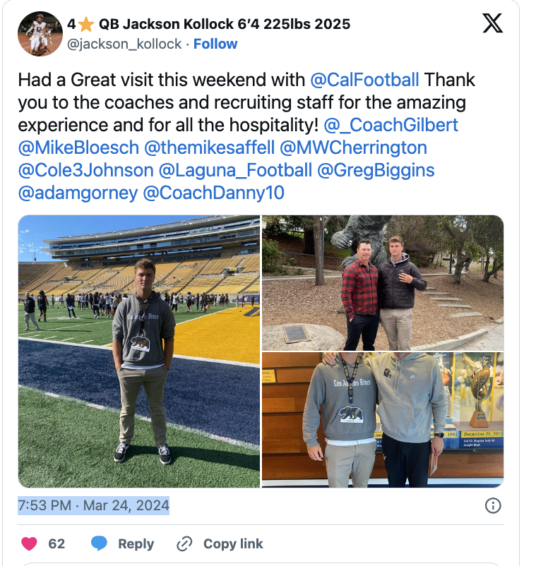 Cal lands a 2025 QB commit in Robert McDaniel from Hughson Cal lands a 2025 QB commit in Robert McDaniel from Hughson