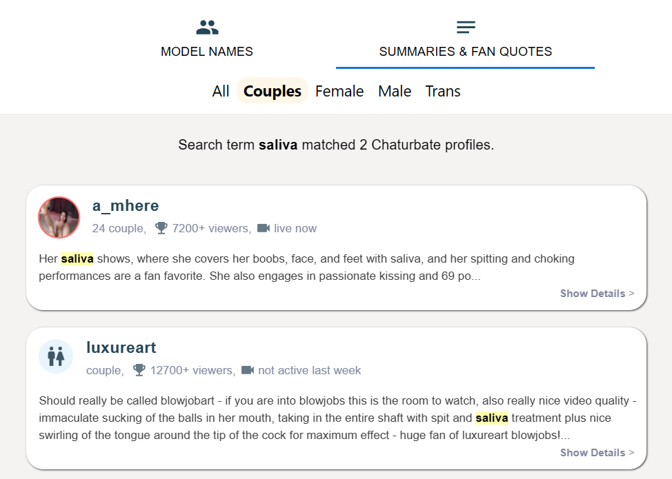 Eyes on Chaturbate - June Edition - by CB Explorer
