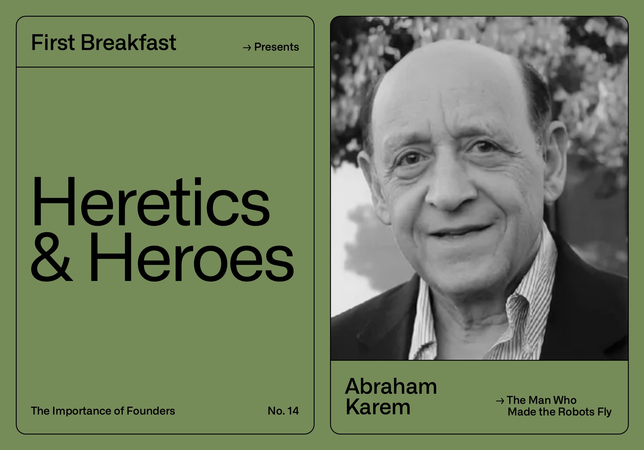 Abraham Karem, The Man Who Made the Robots Fly