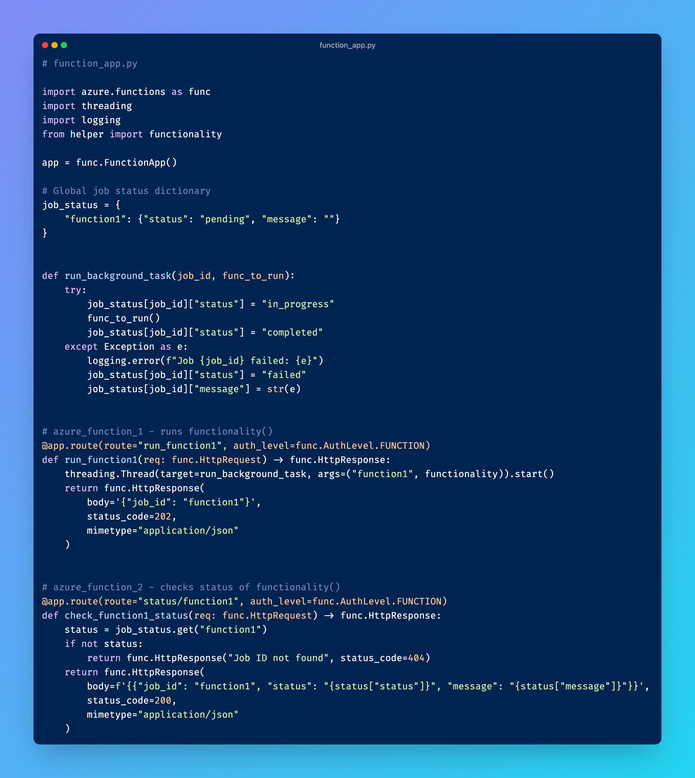 Break The Limits - Azure Functions With Logic Apps - Fire & Forget ...