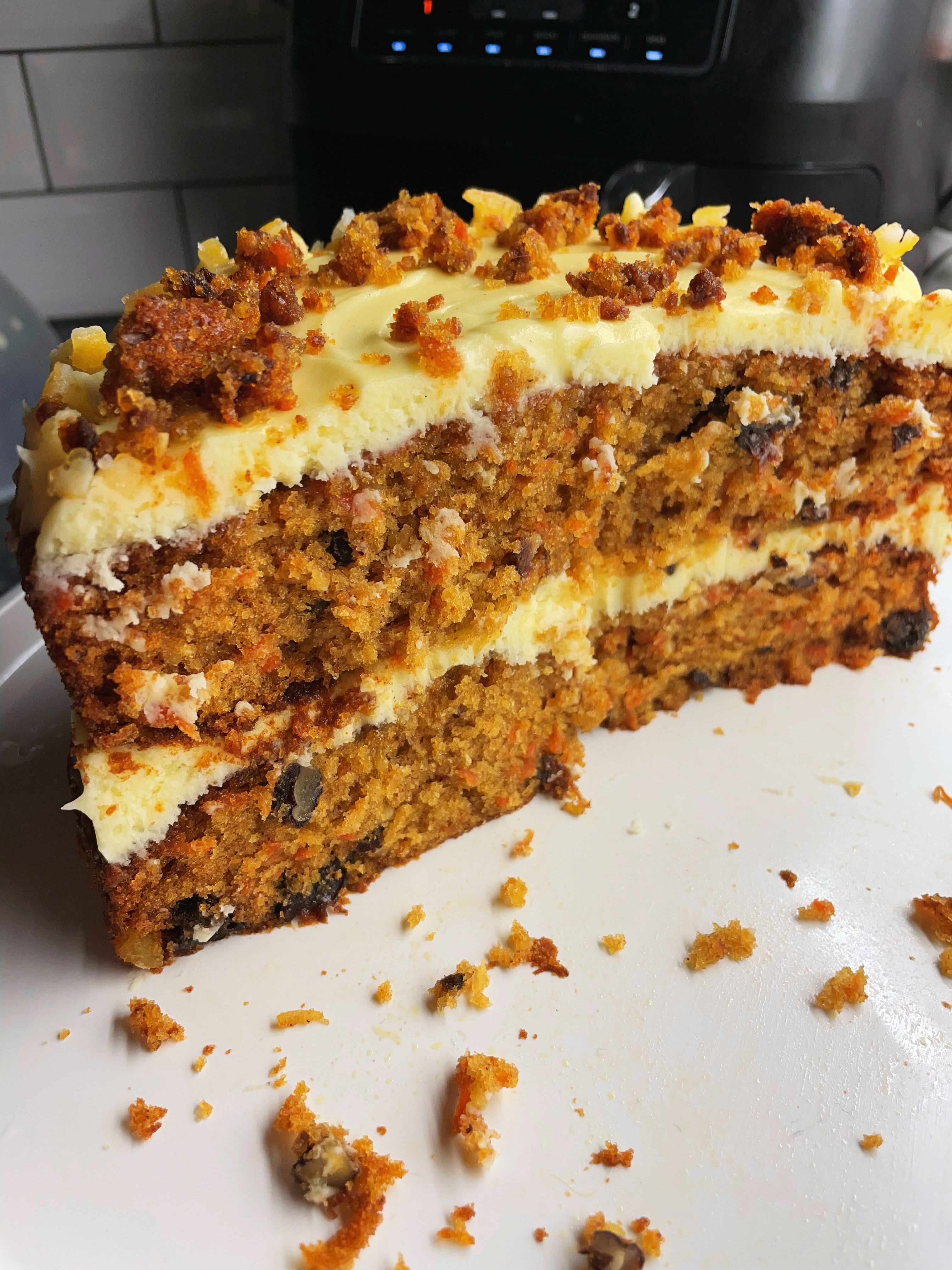 Carrot Cake and Cream Cheese Frosting