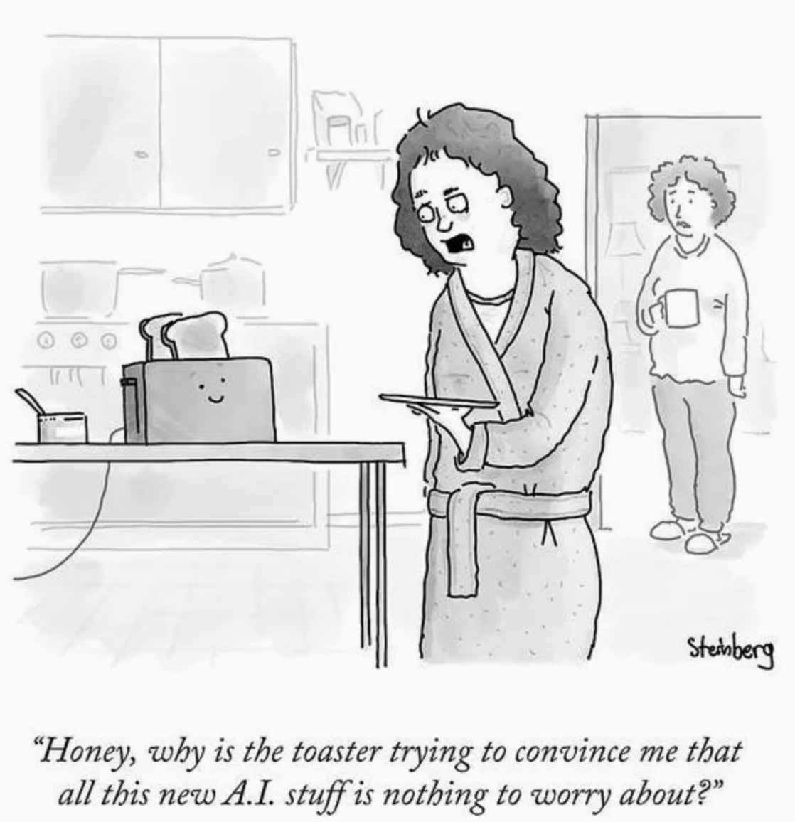 Did A.I. write this New Yorker cartoon caption contest finalist?
