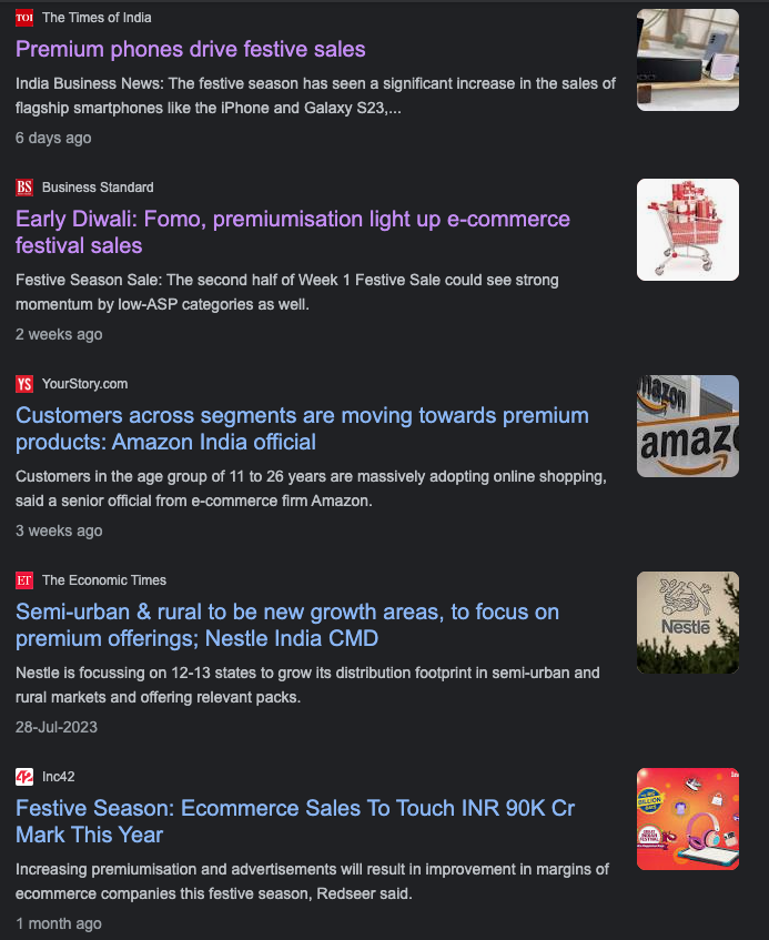 Consumer Retail in India: Premiumisation and Predictions