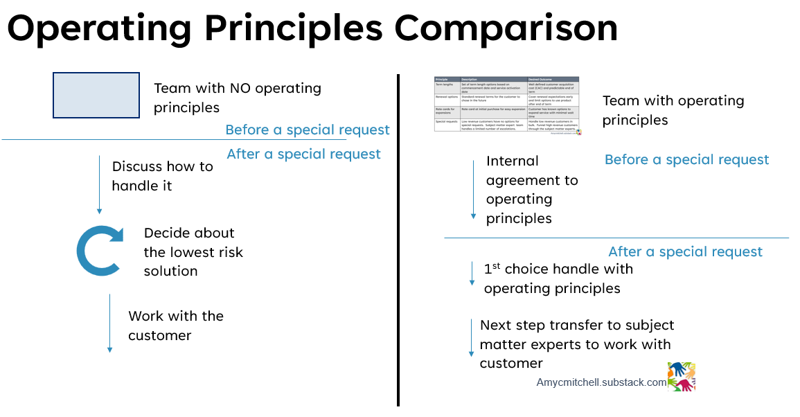 Case Study: Customer Journey Map With Operating Principles