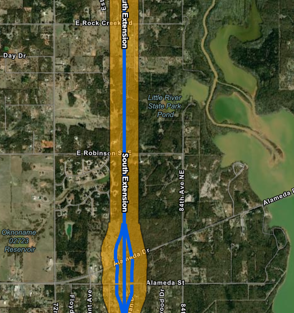 NEW ROUTE for South Extension Turnpike - Pike Off OTA