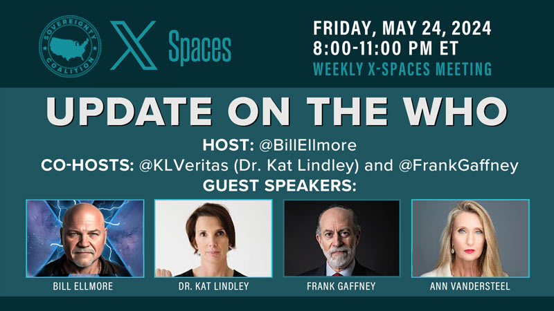 Ann Vandersteel, Frank Gaffney, Dr. Kat Lindley, and Bill Ellmore on ...