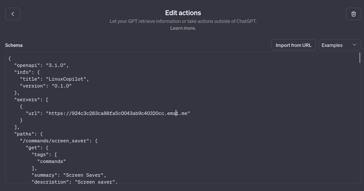 Linux Copilot: Interacting with Linux Desktop via GPTs