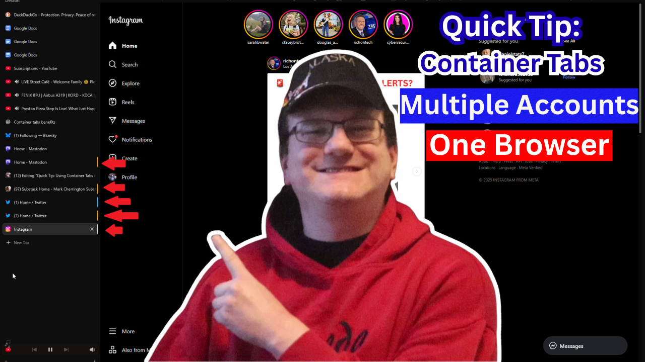 Quick Tip: Using Container Tabs in Firefox or Zen Browser