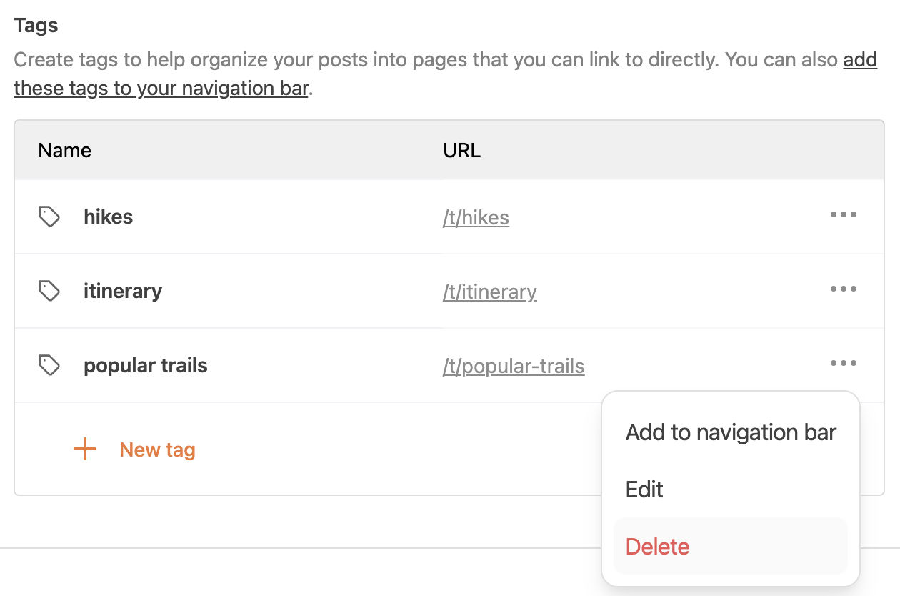 Mastering Post Organization with Tags - Linda's Substack