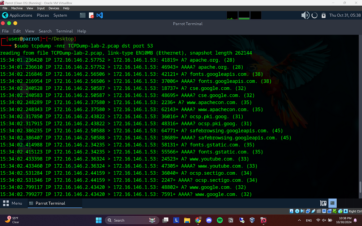 Analyzing Network Traffic with TCPDump - by Omar Haggag