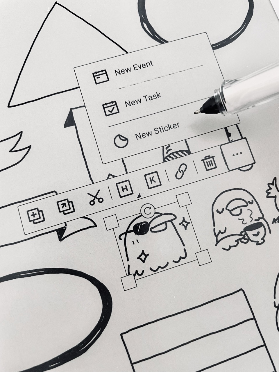 Introducing Supernote Stickers! - by atisumuffin