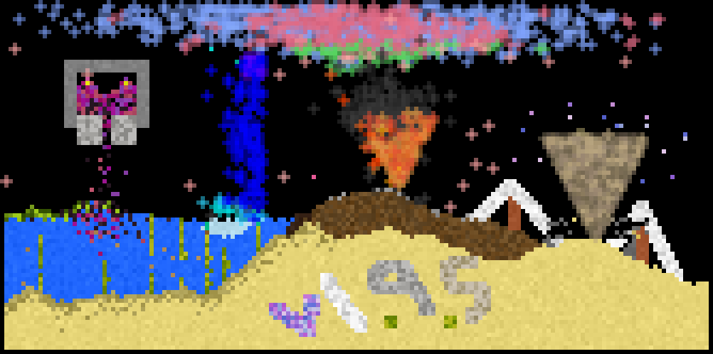 ☀️ Sandboxels v1.9.5 - Update of the Summer OUT NOW 🌊