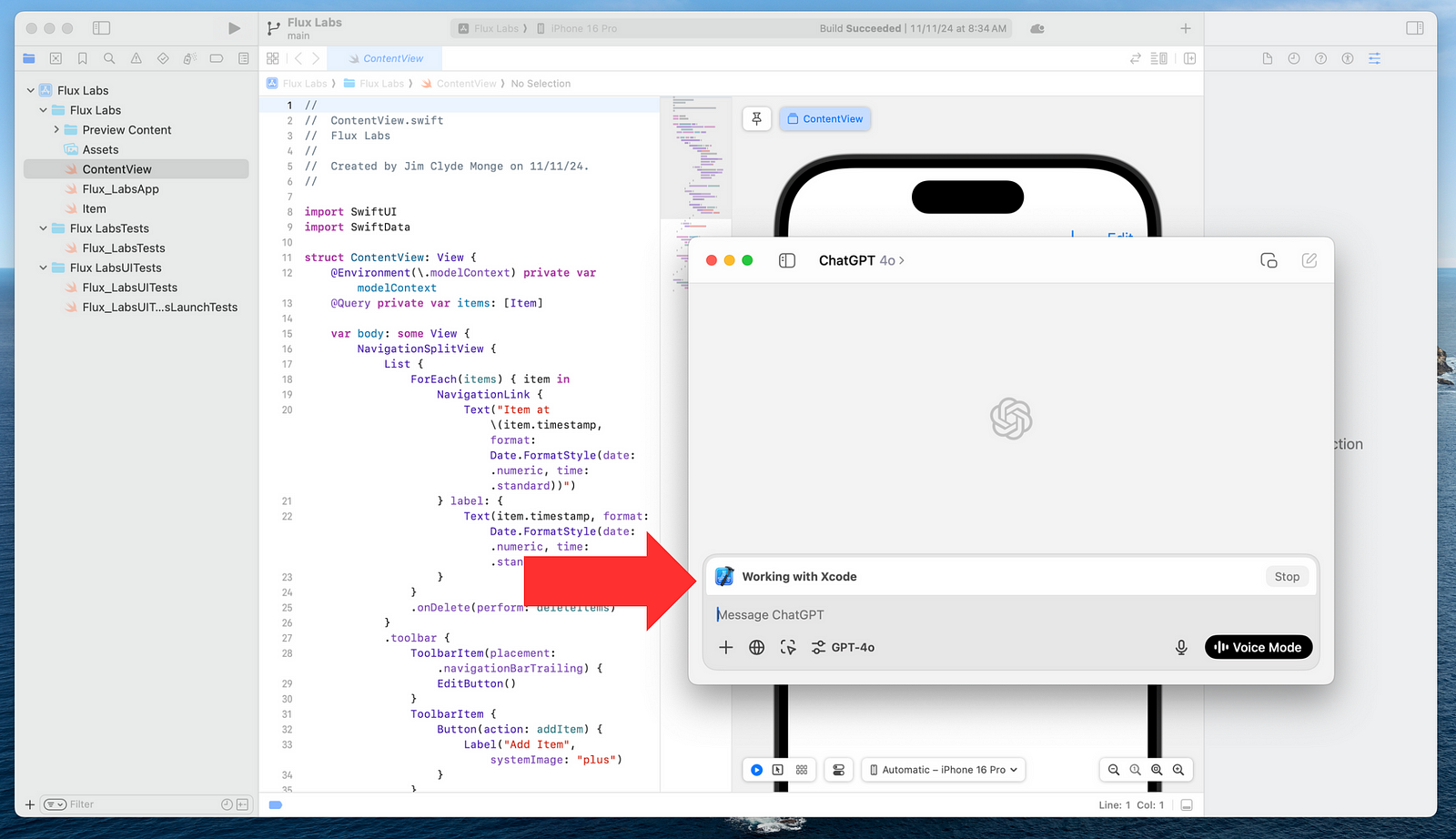ChatGPT Can Now Read Your Screen to Help Build Apps Faster