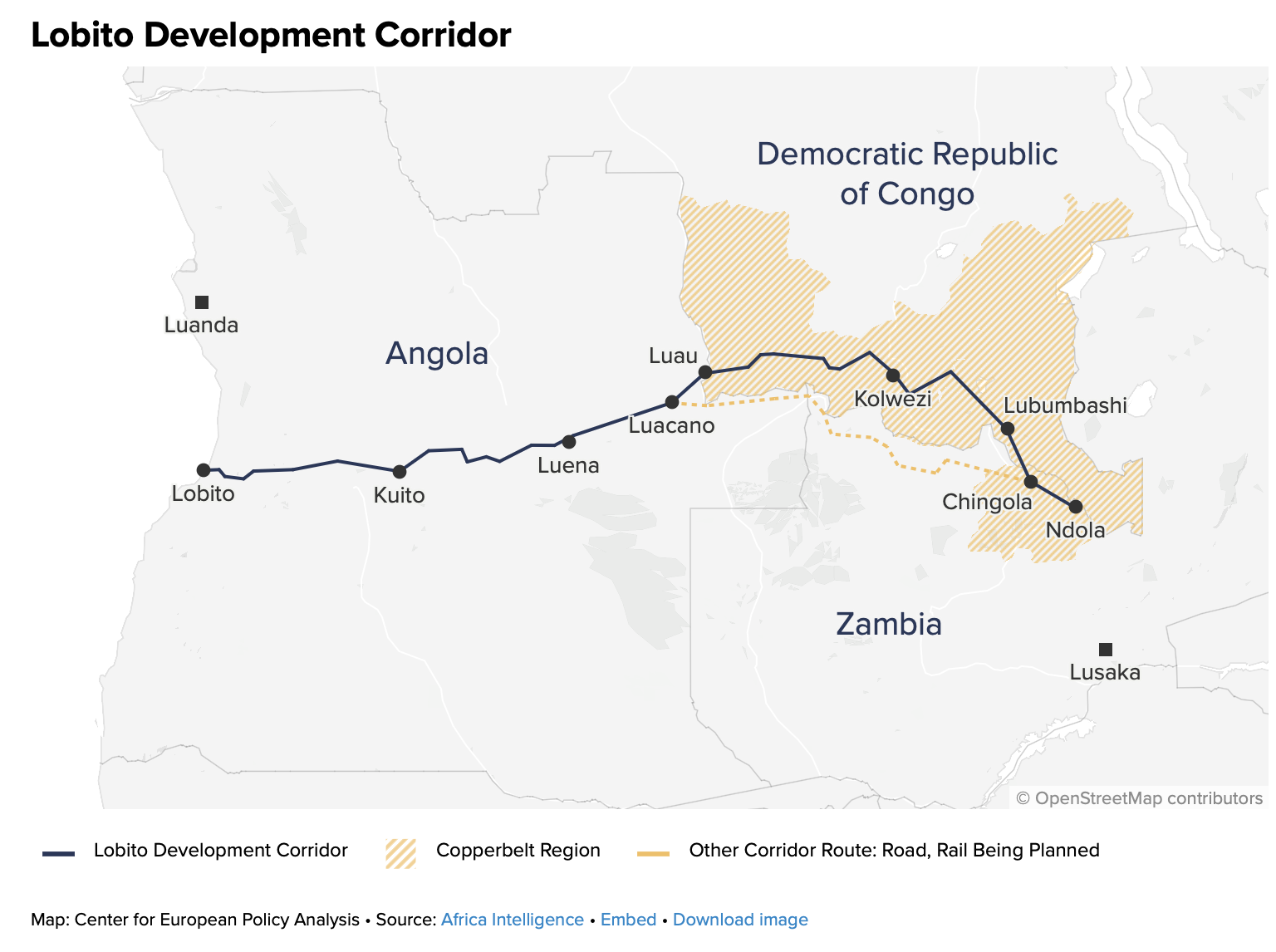 Tackling the Lobito (debt) Corridor; Critical is whatever gets ...