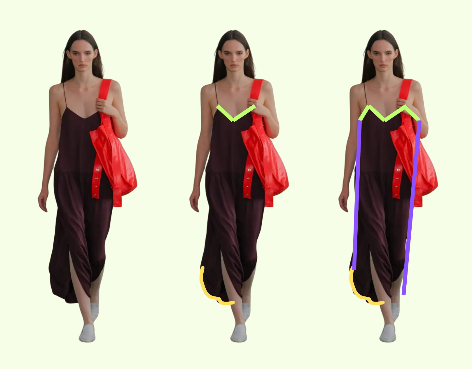 Lines and Shapes, part 2: Let’s look at clothes