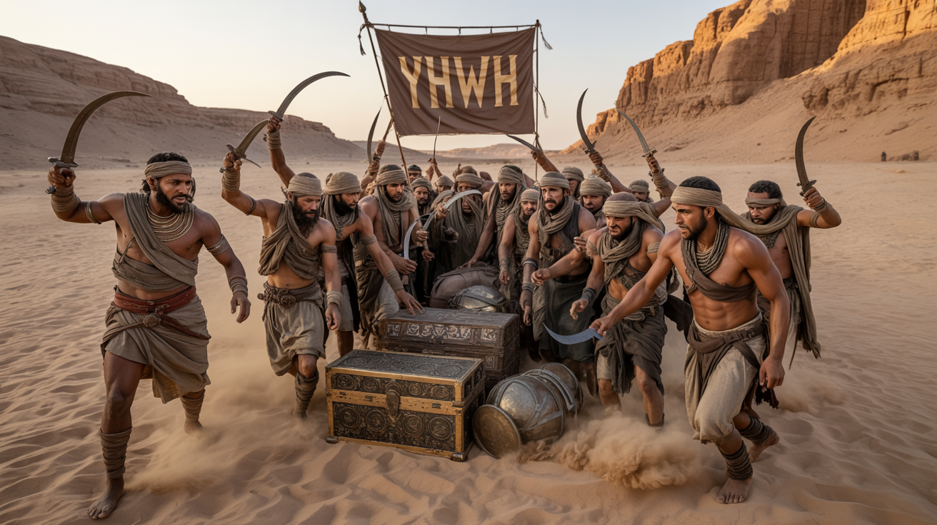 The Shasu of Yahweh: How a Desert Bandit Became “God”