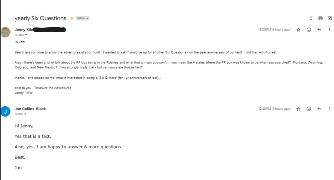 There's Treasure Inside - Forrest Fenn Treasure Box - Hidden in the Rockies