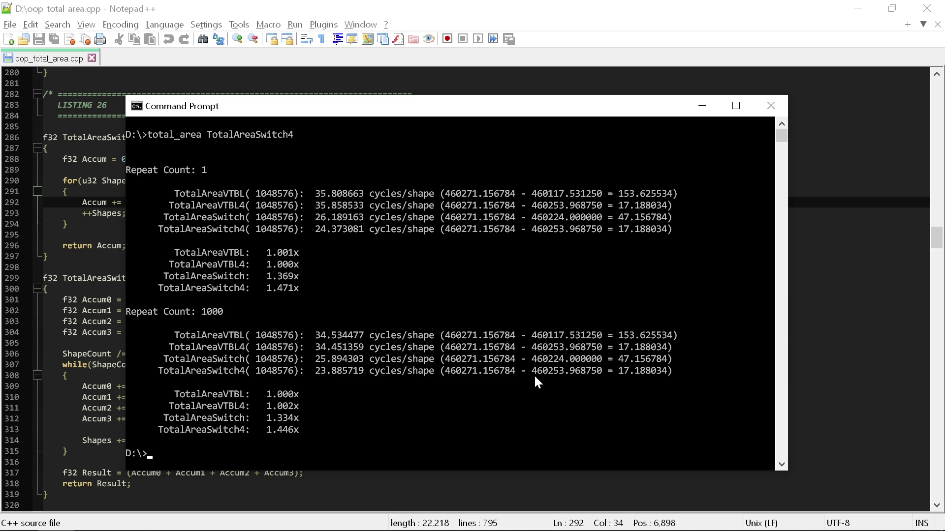"Clean" Code, Horrible Performance - by Casey Muratori