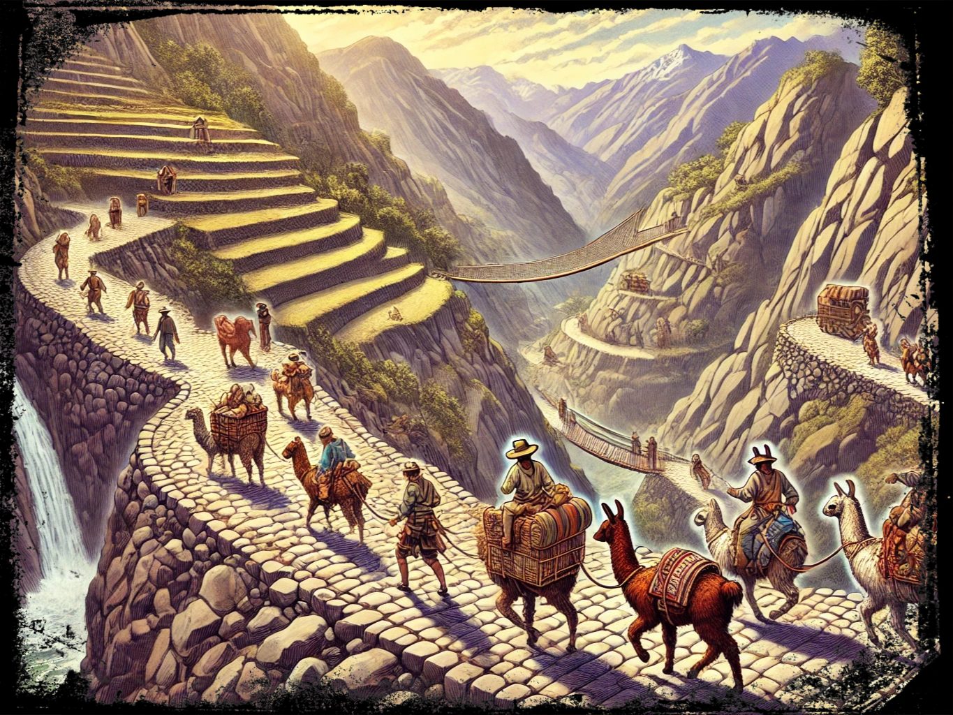 El sistema de caminos incas o Qhapaq Ñan: Un prodigio de ingeniería y ...