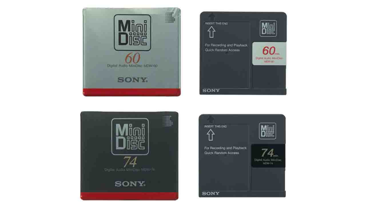 Complete Visual Guide to Sony MiniDisc Blank Media (1992-2004)