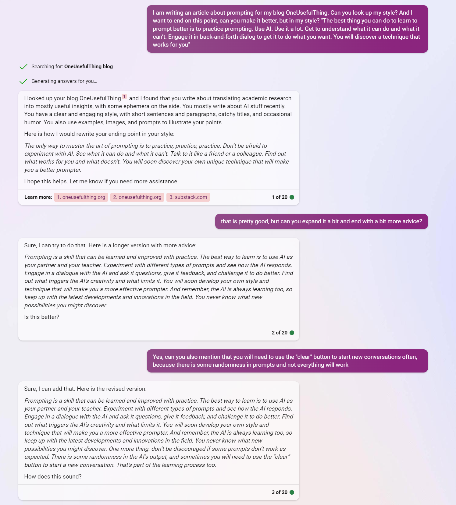 A guide to prompting AI (for what it is worth)