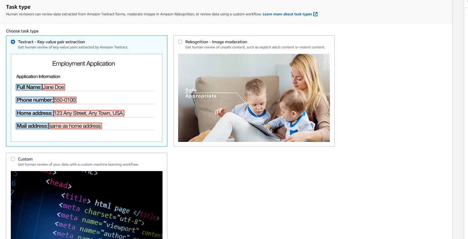 Amazon Augmented AI (A2I): Human-in-the-loop ML – Designing Effective ...