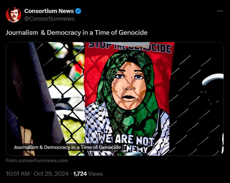 UPDATE: Consortium News Website is Back! | BREAKING: Consortium News ...