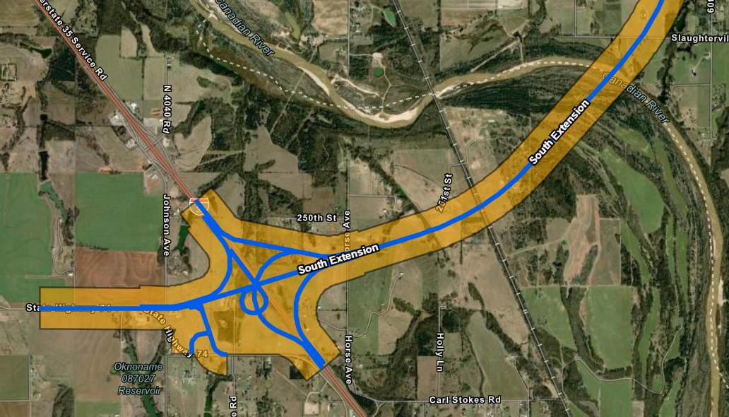 NEW ROUTE for South Extension Turnpike - Pike Off OTA