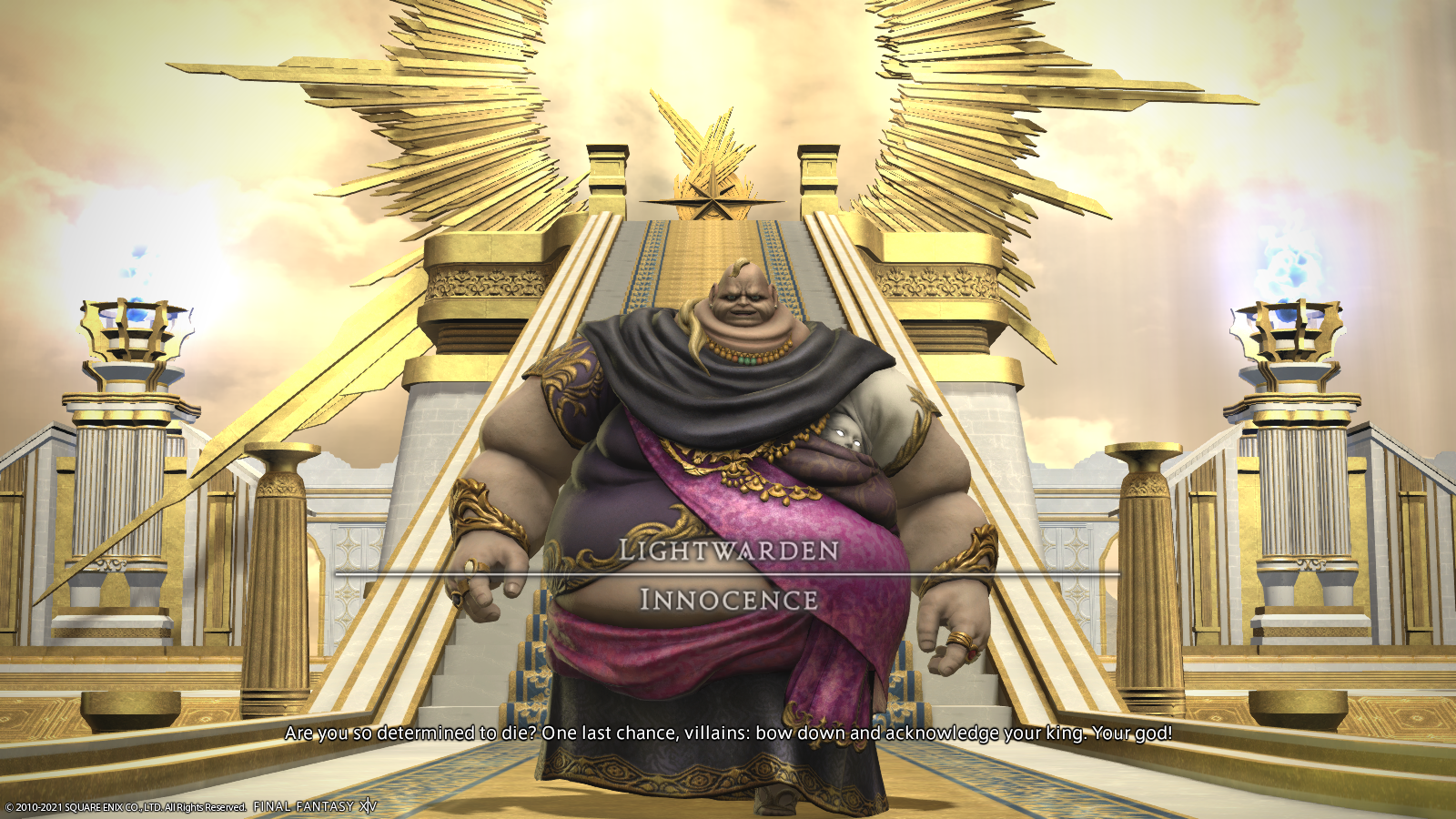 Lord Vauthry, and the Insanity of Self Professed Innocence