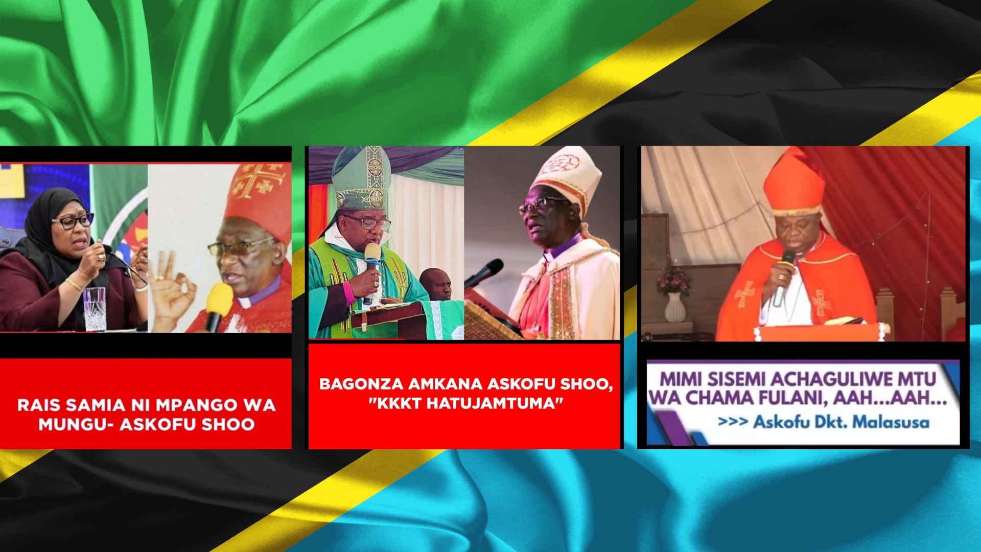 Kauli ya Askofu Dkt Shoo kuwa "Rais Samia ni mpango wa Mungu" yazua ...