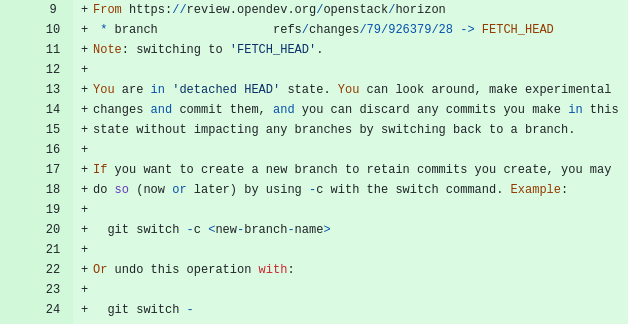 Downloading a patch from Gerrit - by Abby Nduta