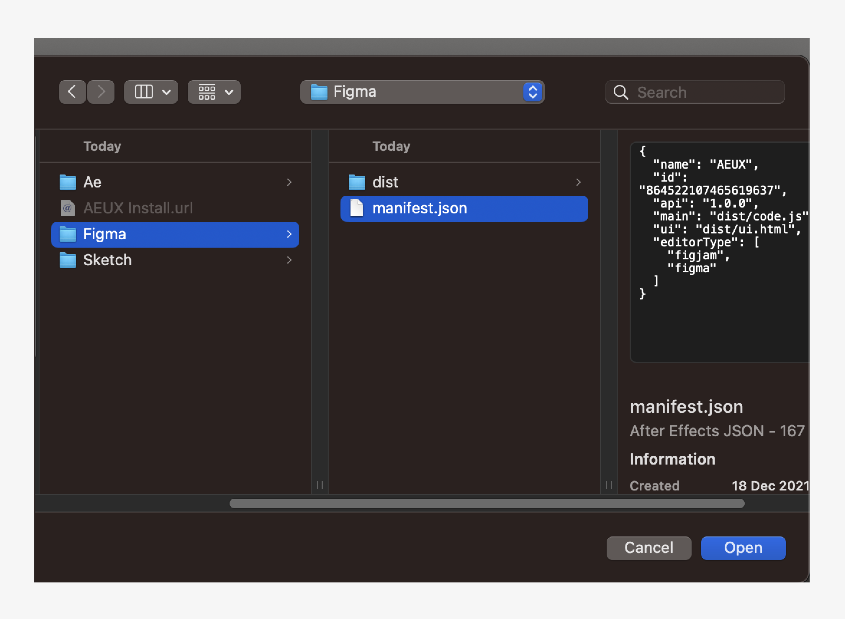 How to Export Designs from Figma to After Effects Using AEUX Plugin