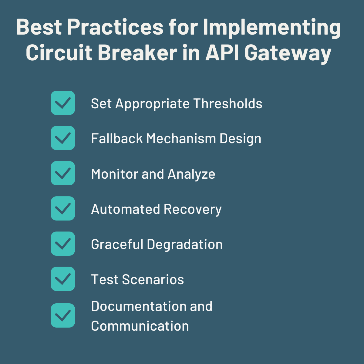Implementing Circuit Breaker Pattern in API Gateway