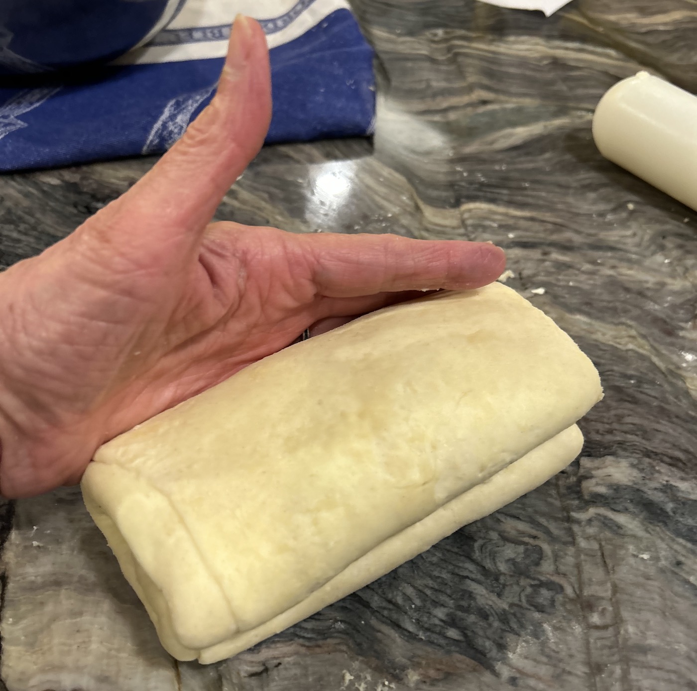 Not so rough-to-make quick puff pastry - by Dorie Greenspan
