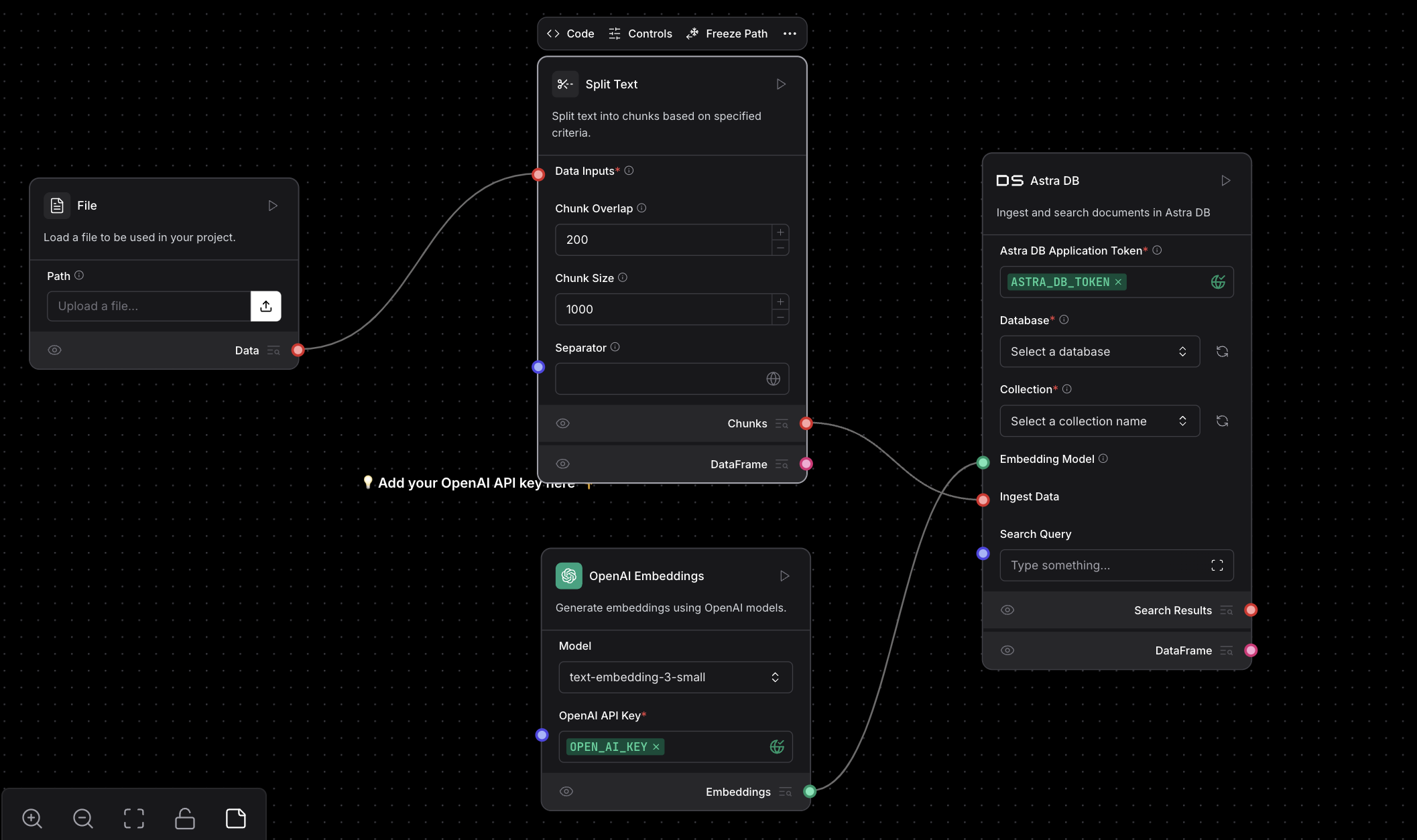 Building an AI Agent with Langflow and RAG