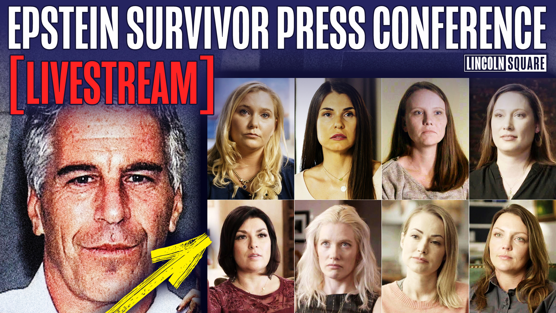 Watch The Epstein Survivors Press Conference Live