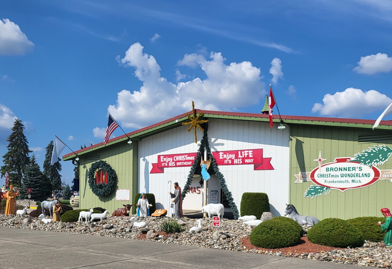 Bronner's CHRISTmas Wonderland in Frankenmuth, Michigan