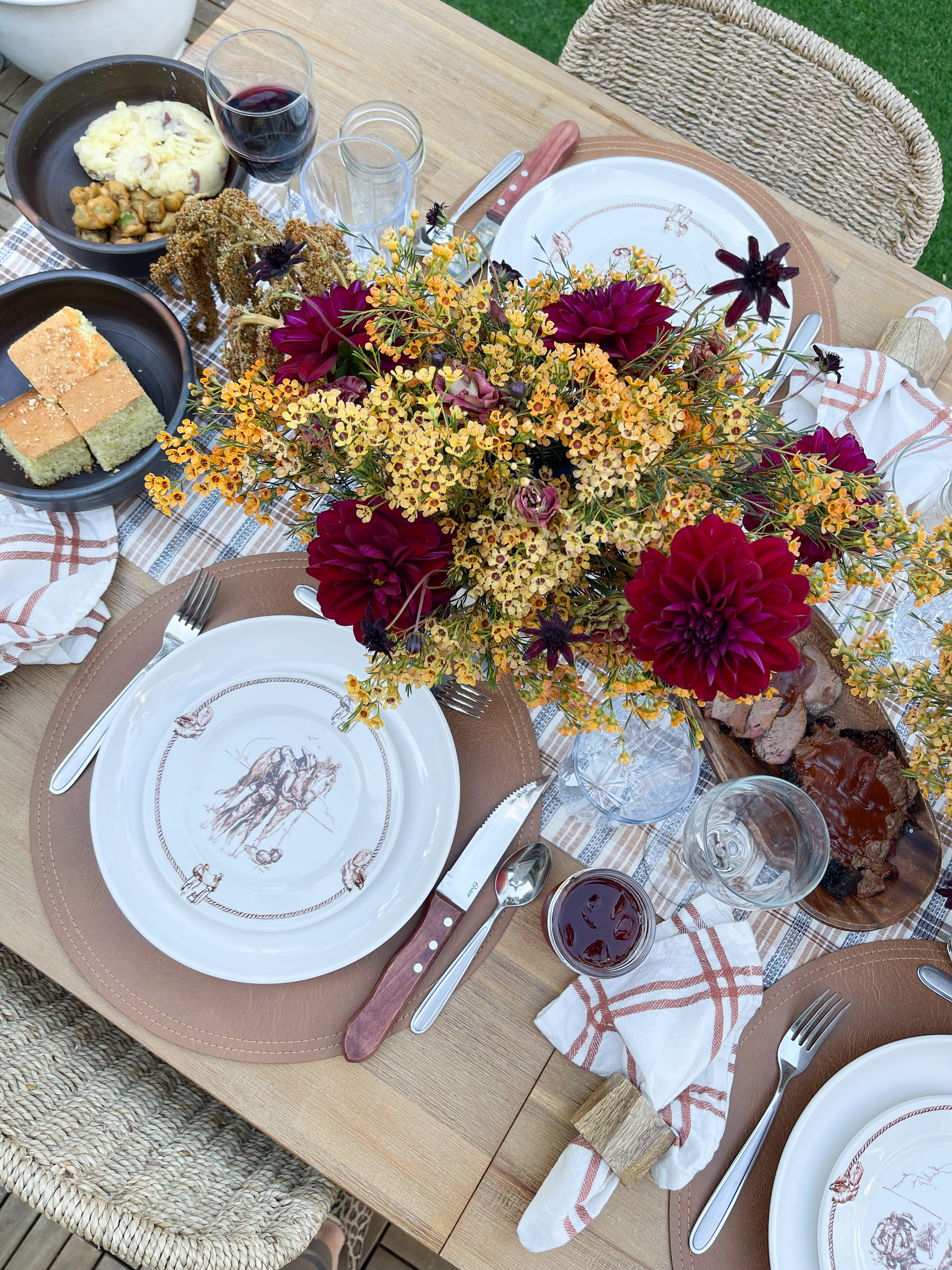 Western Cowboy Dinner Party - by Marisha
