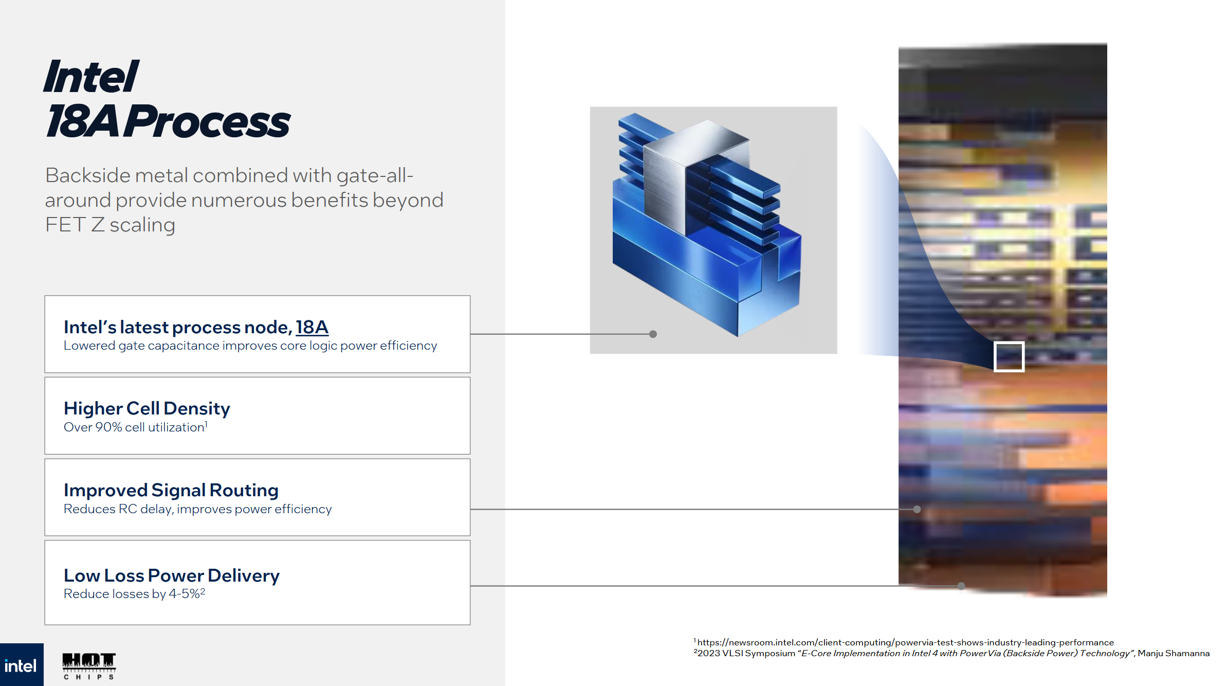 Intel's Clearwater Forest E-Core Server Chip at Hot Chips 2025