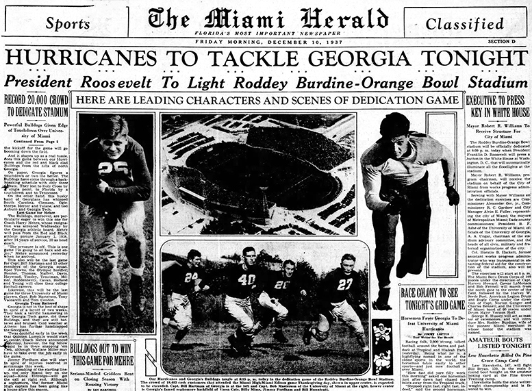 Orange Bowl Stadium (1937 – 1947) - by Casey Piket