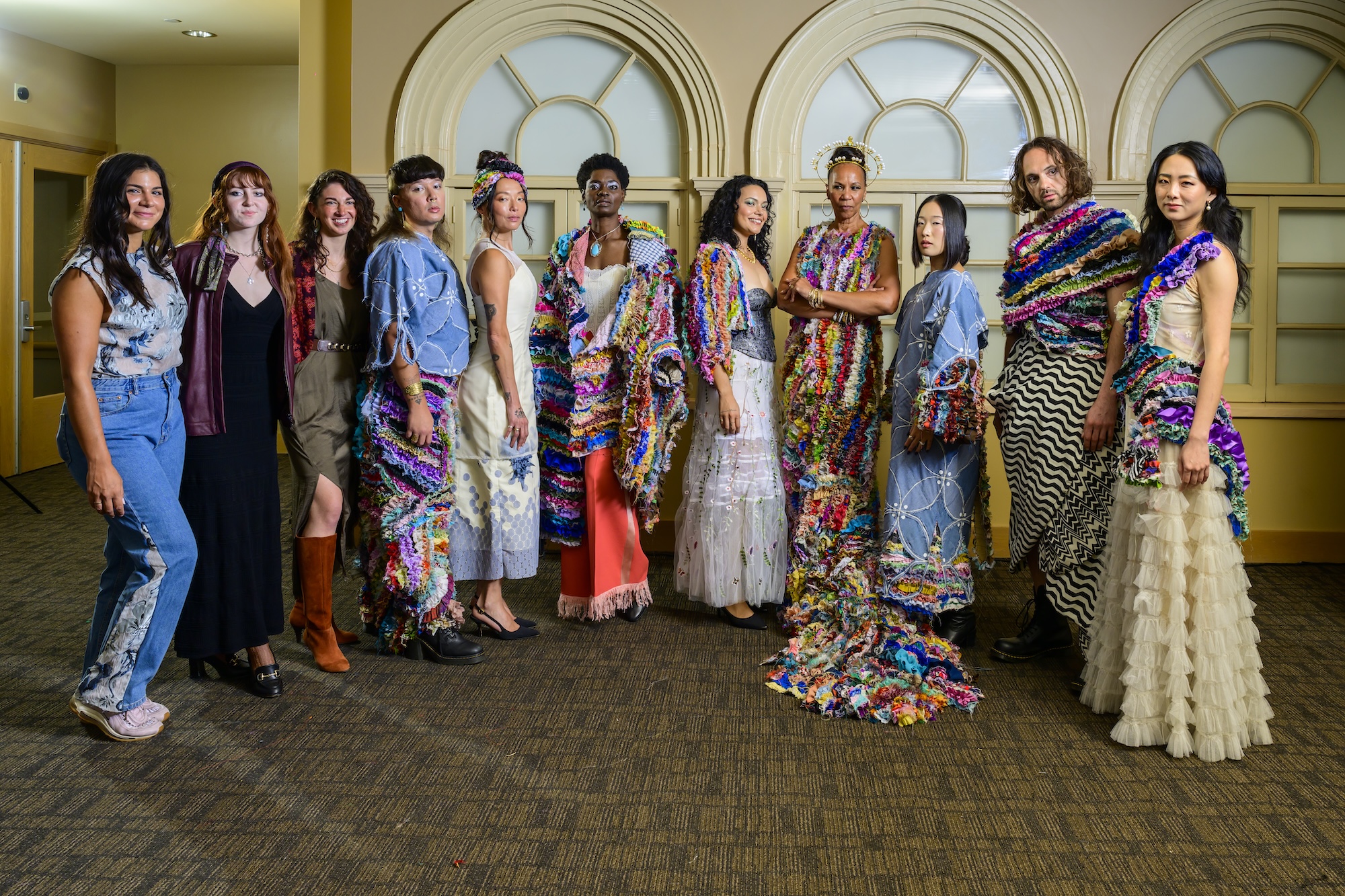 Modular Textiles: The Gathered Cloths Experiment