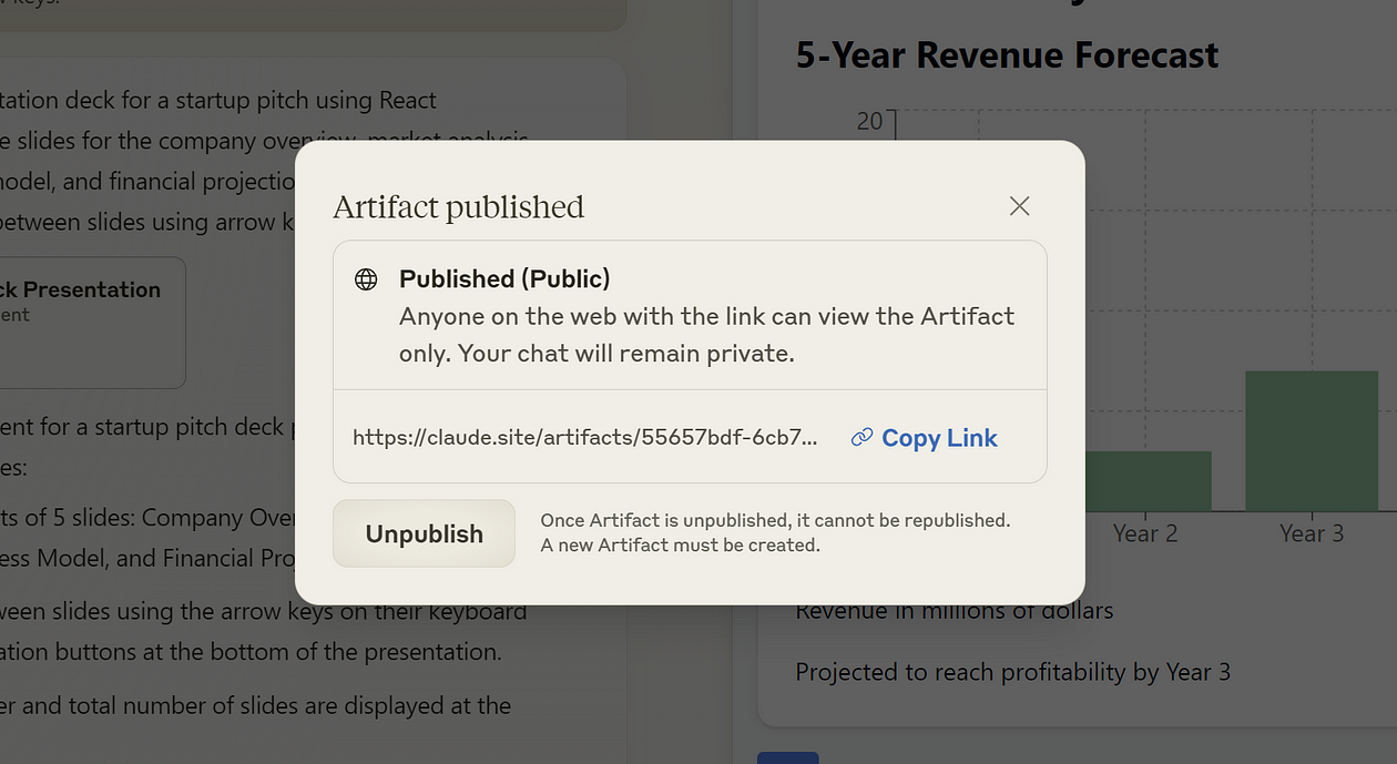 Anthropic Now Allows You To Share Your Claude Artifacts Publicly