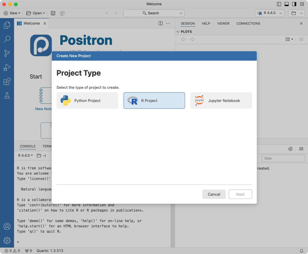 R package development in Positron - by Stephen Turner