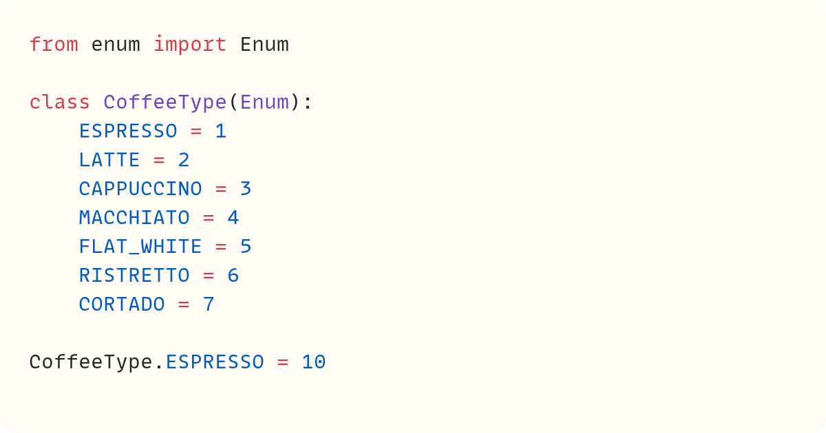 Need a Constant in Python? Enums Can Come in Useful