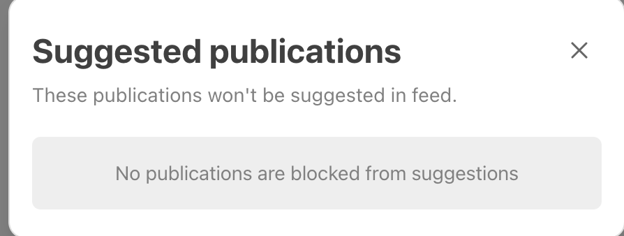 Substack Feeds: How to Manage What You See?
